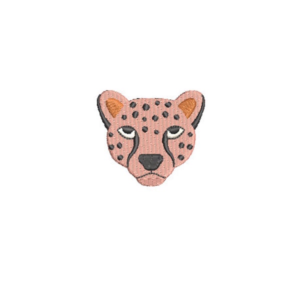 Leopard Embroidery Designs - Etsy