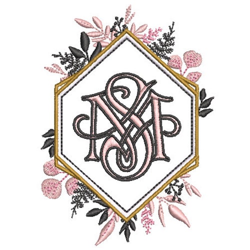 Rustic Crest Machine Embroidery File Design 4x4 Inch Hoop - Etsy UK