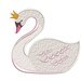 Swan Machine Embroidery File Design 5x7 Inch or 13x18cm Hoop | Etsy