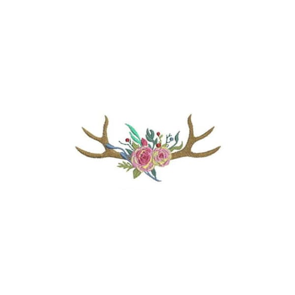 Flower Antlers - Etsy