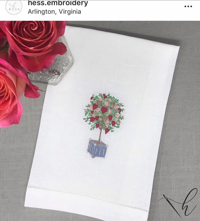 Valentines Hearts Topiary Tree - Machine Embroidery File Design - 4 X 4 ...