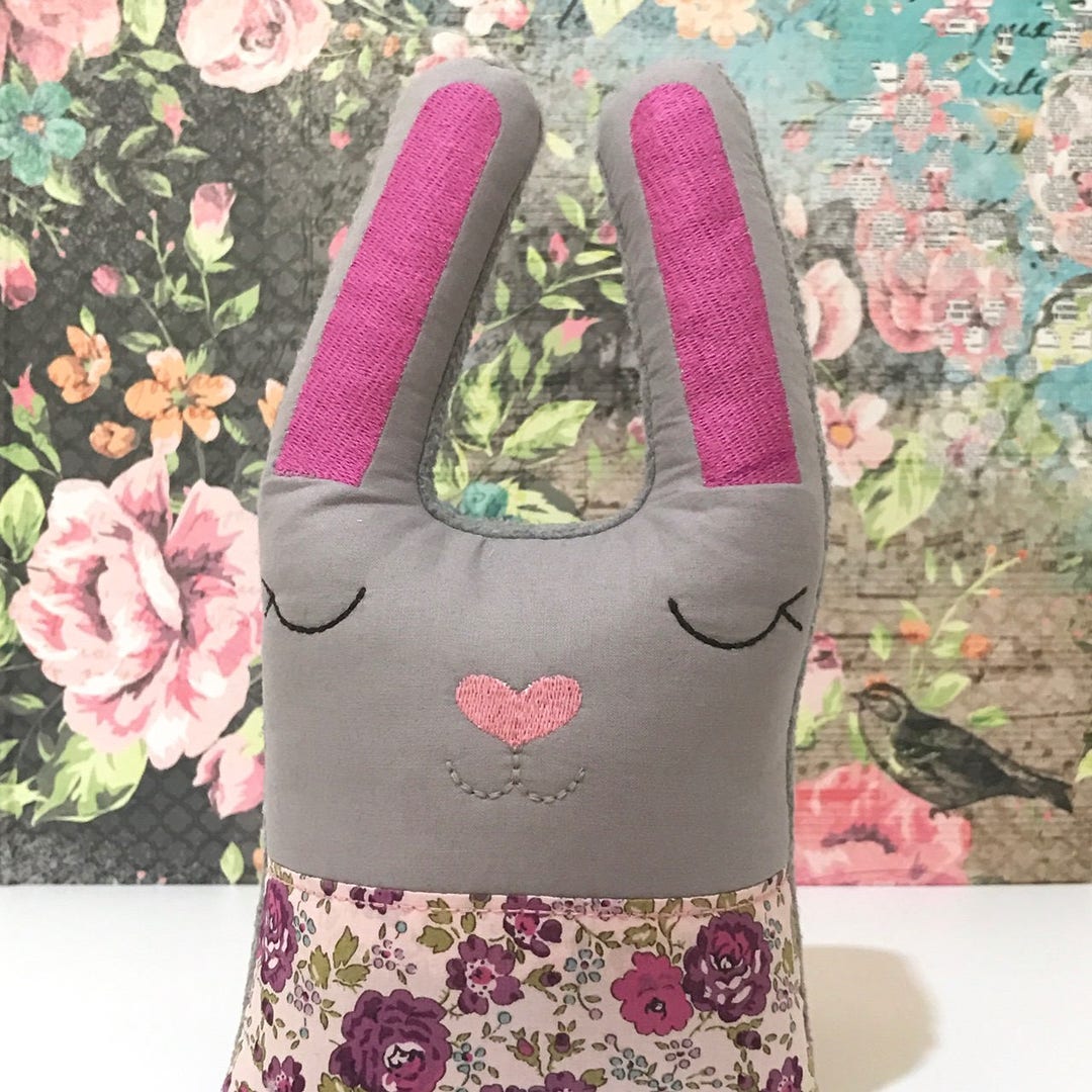 Easy ITH in the Hoop Toy Cuddle Bunny Stuffie Softie Toy Machine ...