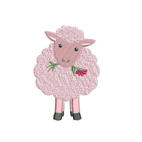 Lamb Embroidery - Etsy