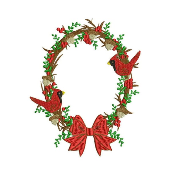 Cardinal Embroidery - Etsy