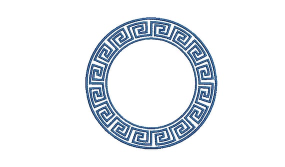Greek Circle Monogram