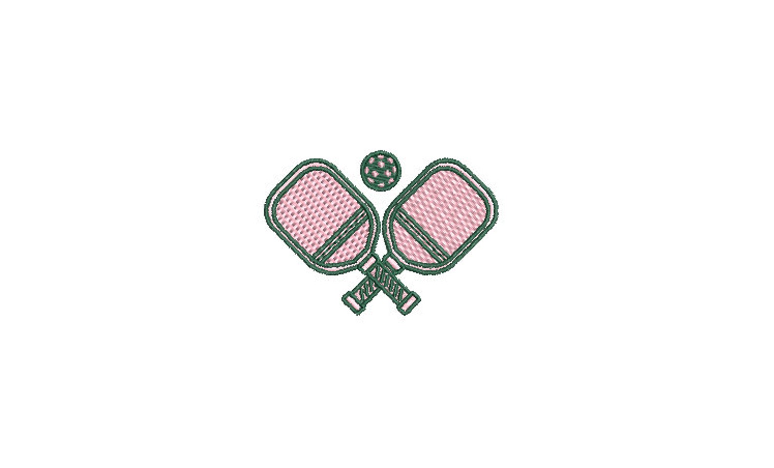 Pickleball Machine Embroidery File Design - 3x3 Hoop - Instant Download ...