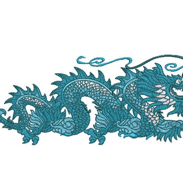 Dragon Embroidery - Etsy