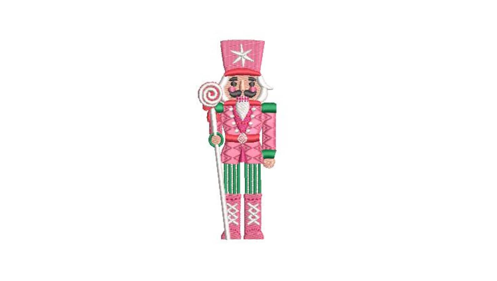 Nutcracker Embroidery Design - Machine Embroidery File Design - 4x4 ...
