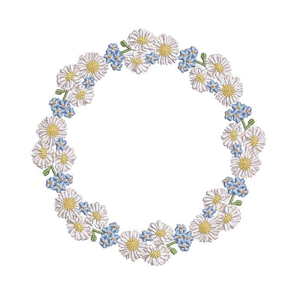 Forget Me Not Embroidery Design - Etsy