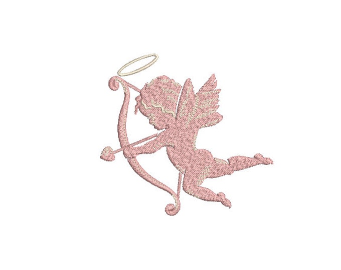 16 Valentine's Day Cupid Embroidery Applique | Love Sewing Design ...