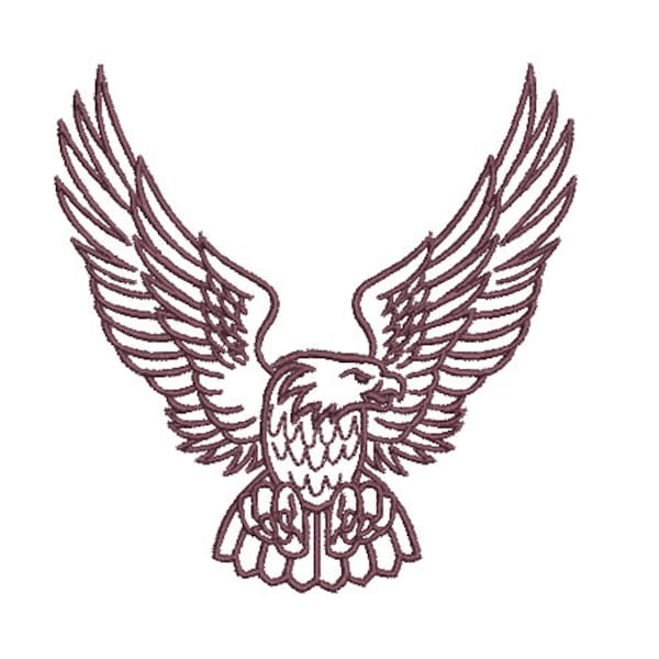 Eagle Embroidery - Etsy
