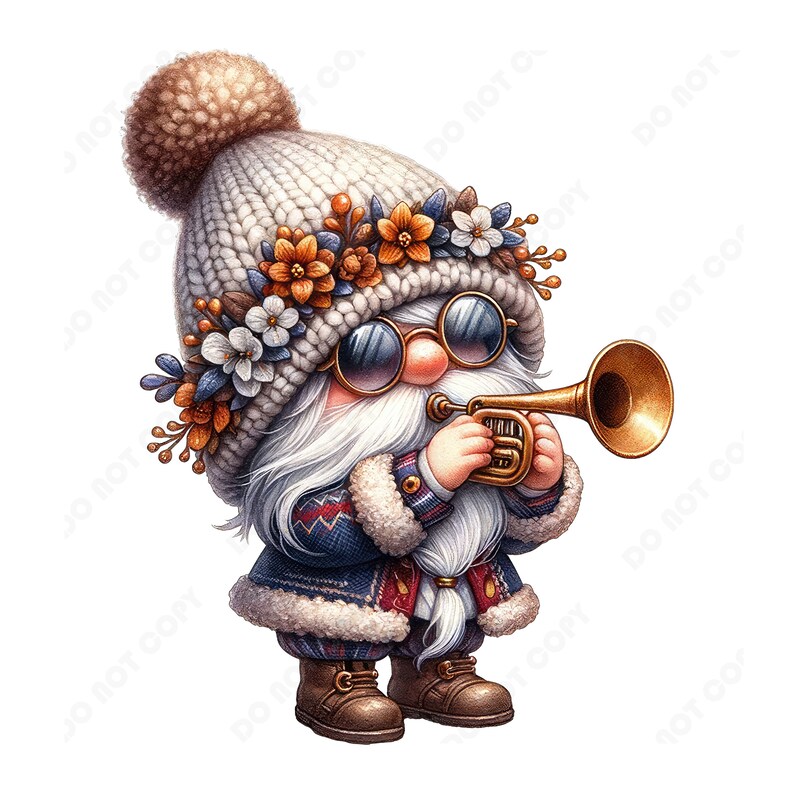 Musician Gnome(1),musical Instruments, Loverly Gnome, Gnome Gifte ...