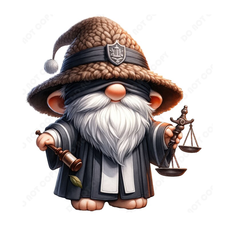 Judge Gnome,court,law,scale of Justice,loverly Gnome, Gnome Gifte ...
