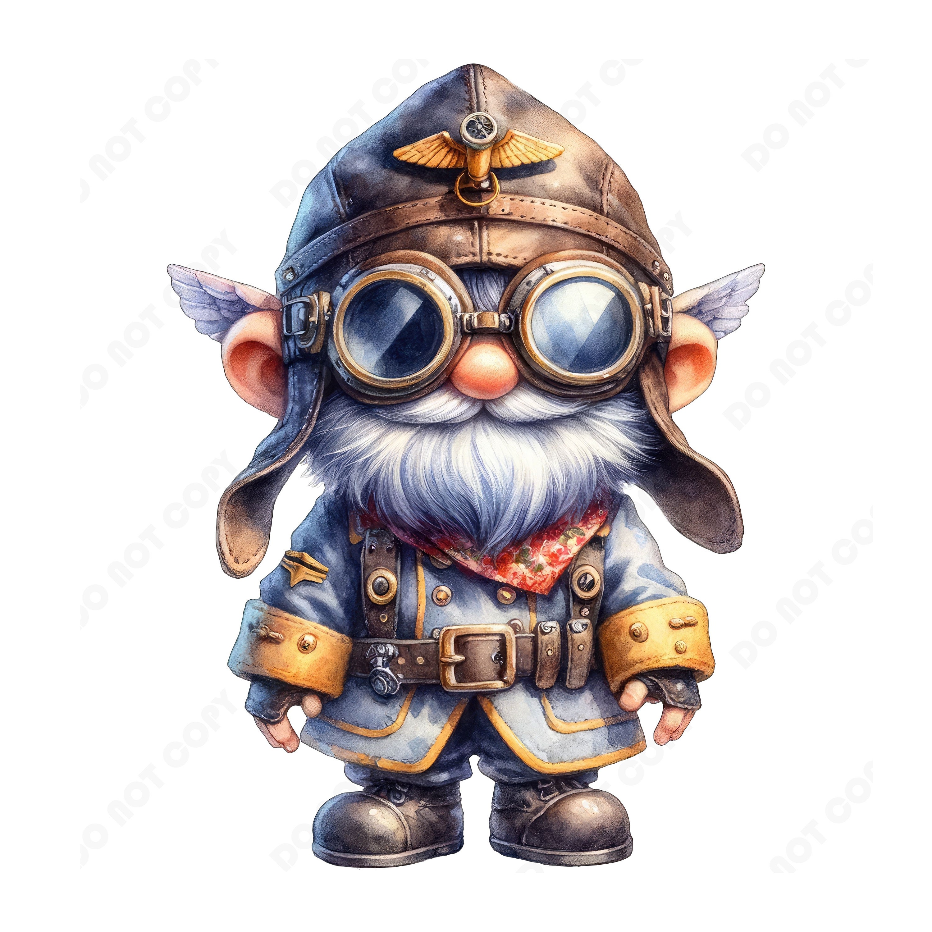 Pilot Gnome,aviator Clipart,airplane Jet, Loverly Gnome,gnome Gifte ...