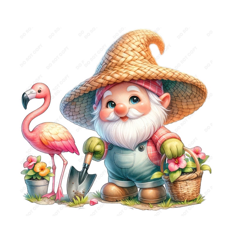 Gnome Flamingo, Cute Flamingo, Gnome Garden, Spring Gnome, Gnome ...