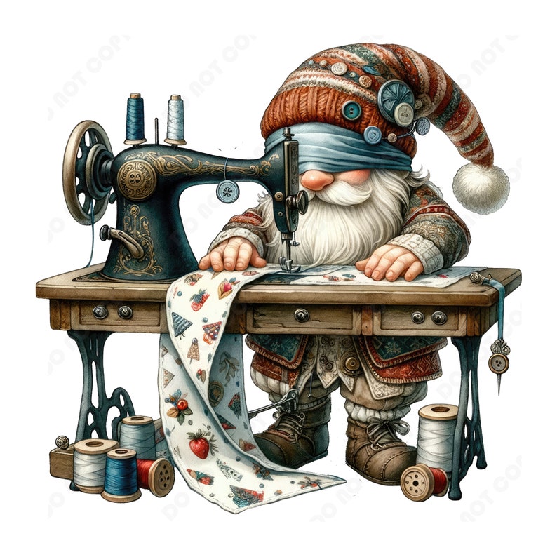 Seamstress Gnome(1), Quilting Sewing, Loverly Gnome, Gnome Gifte, Gnome ...