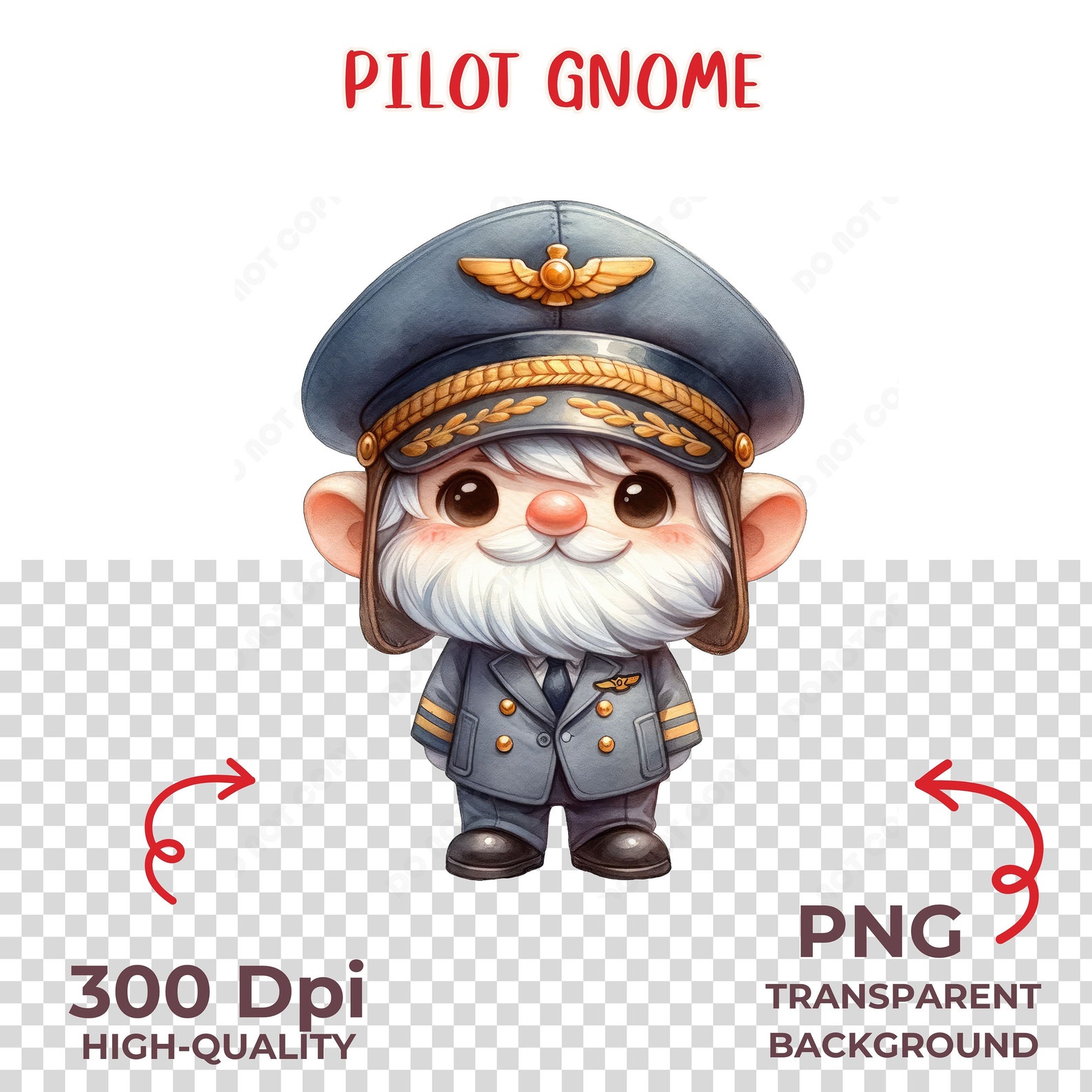 Pilot Gnome,aviator Clipart,airplane Jet, Loverly Gnome,gnome Gifte ...