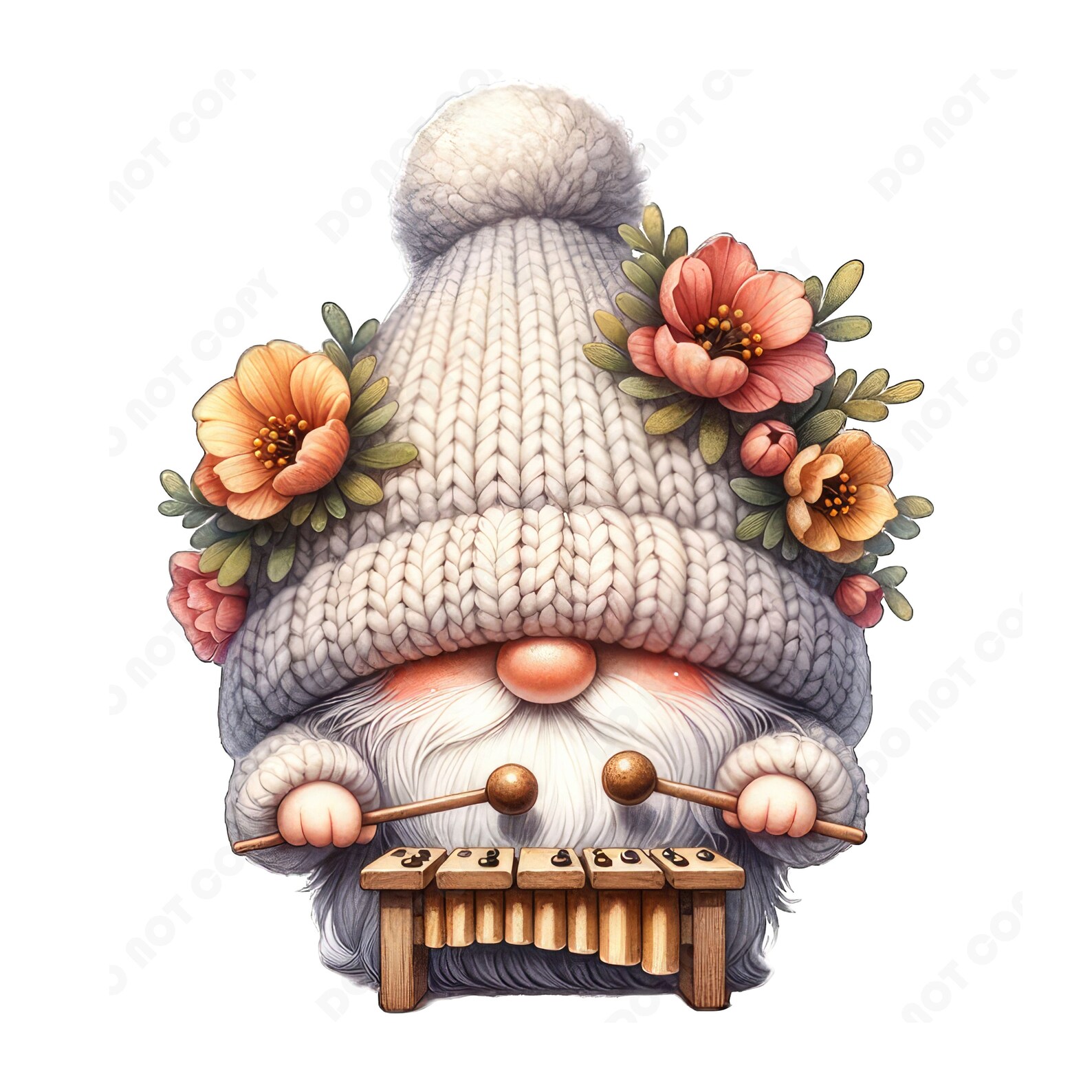 Musician Gnome(2),musical Instruments, Loverly Gnome, Gnome Gifte ...
