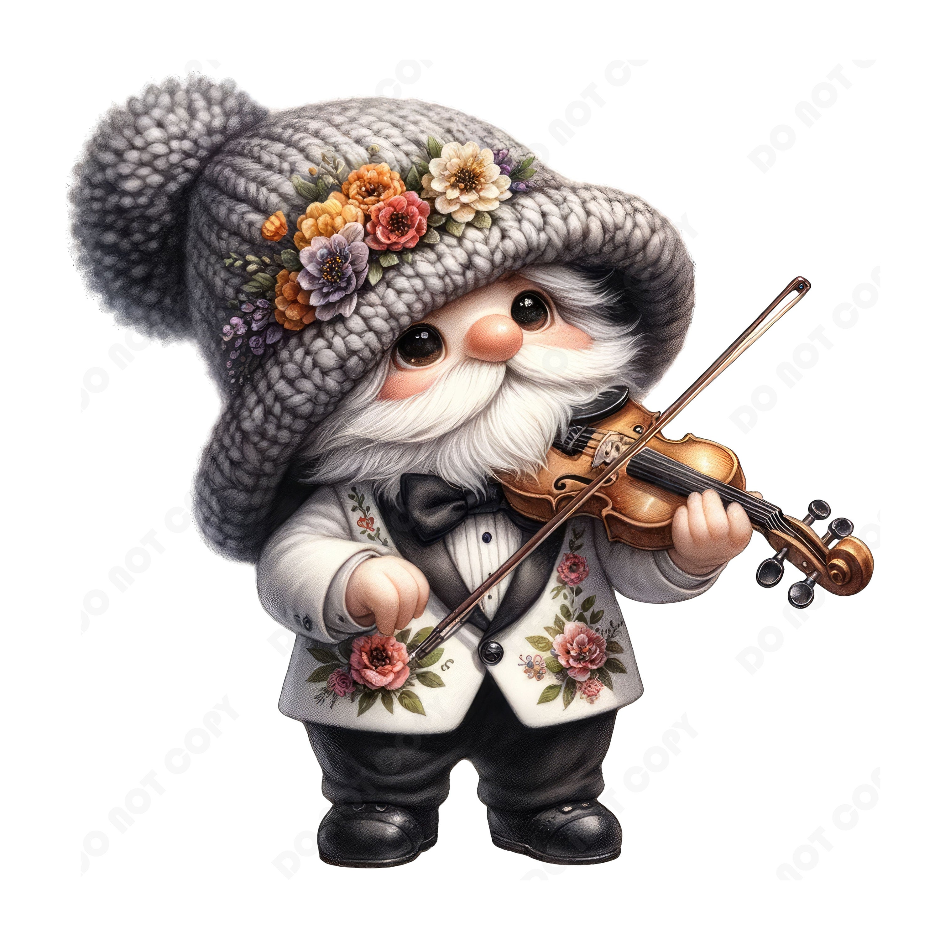 Musician Gnome(1),musical Instruments, Loverly Gnome, Gnome Gifte ...