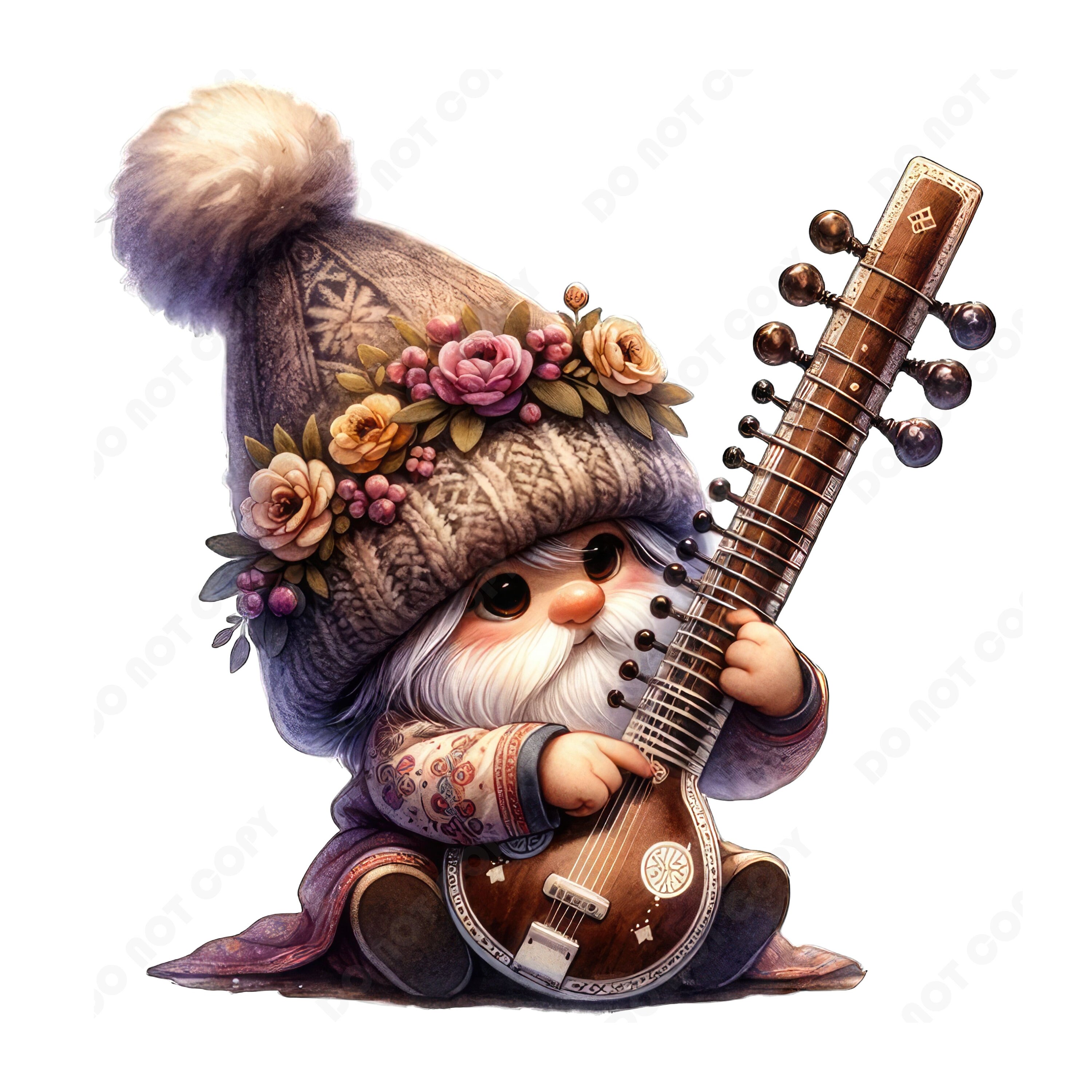 Musician Gnome(2),musical Instruments, Loverly Gnome, Gnome Gifte ...
