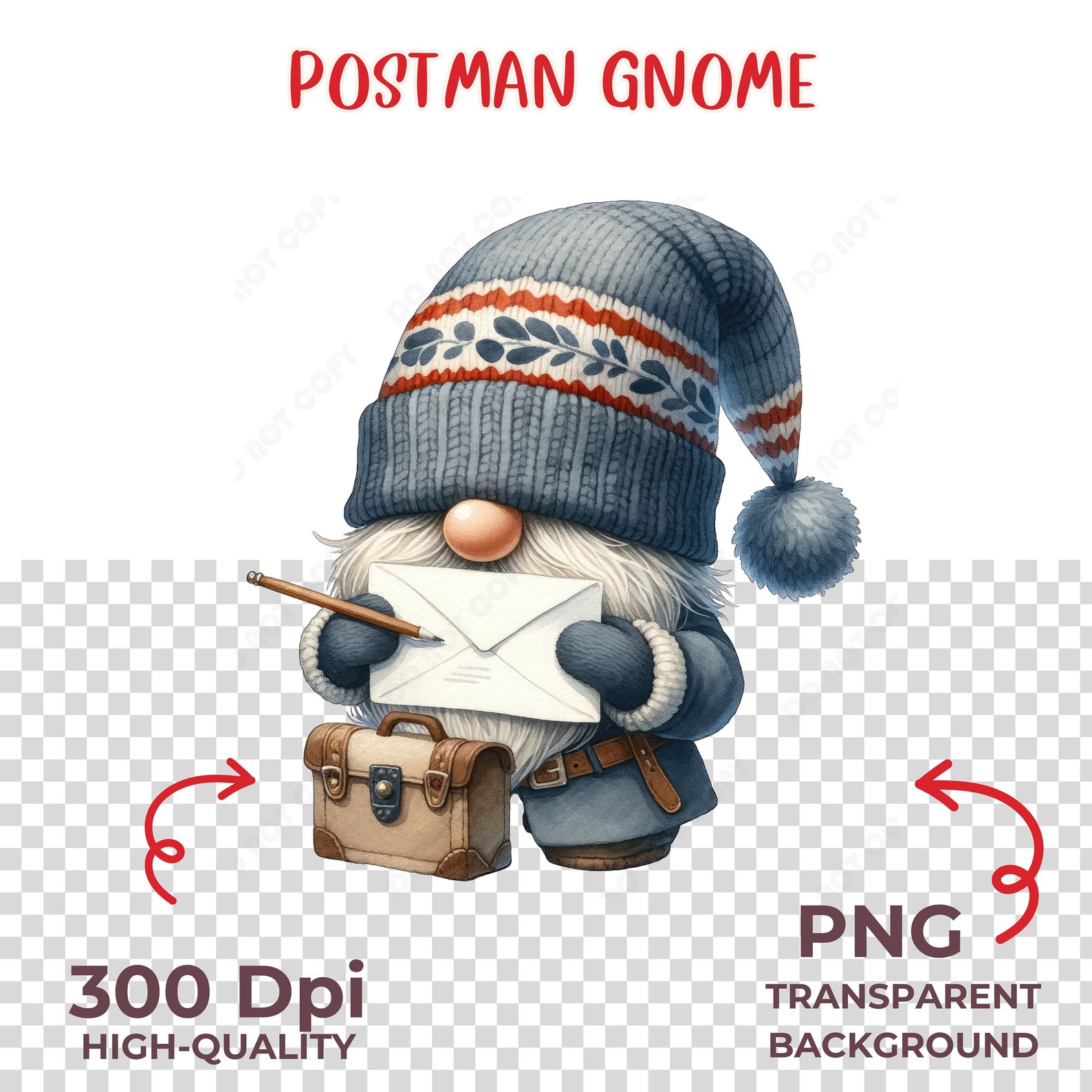Postman Gnome, Postal Worker, Loverly Gnome, Gnome Gifte, Gnome Artful ...