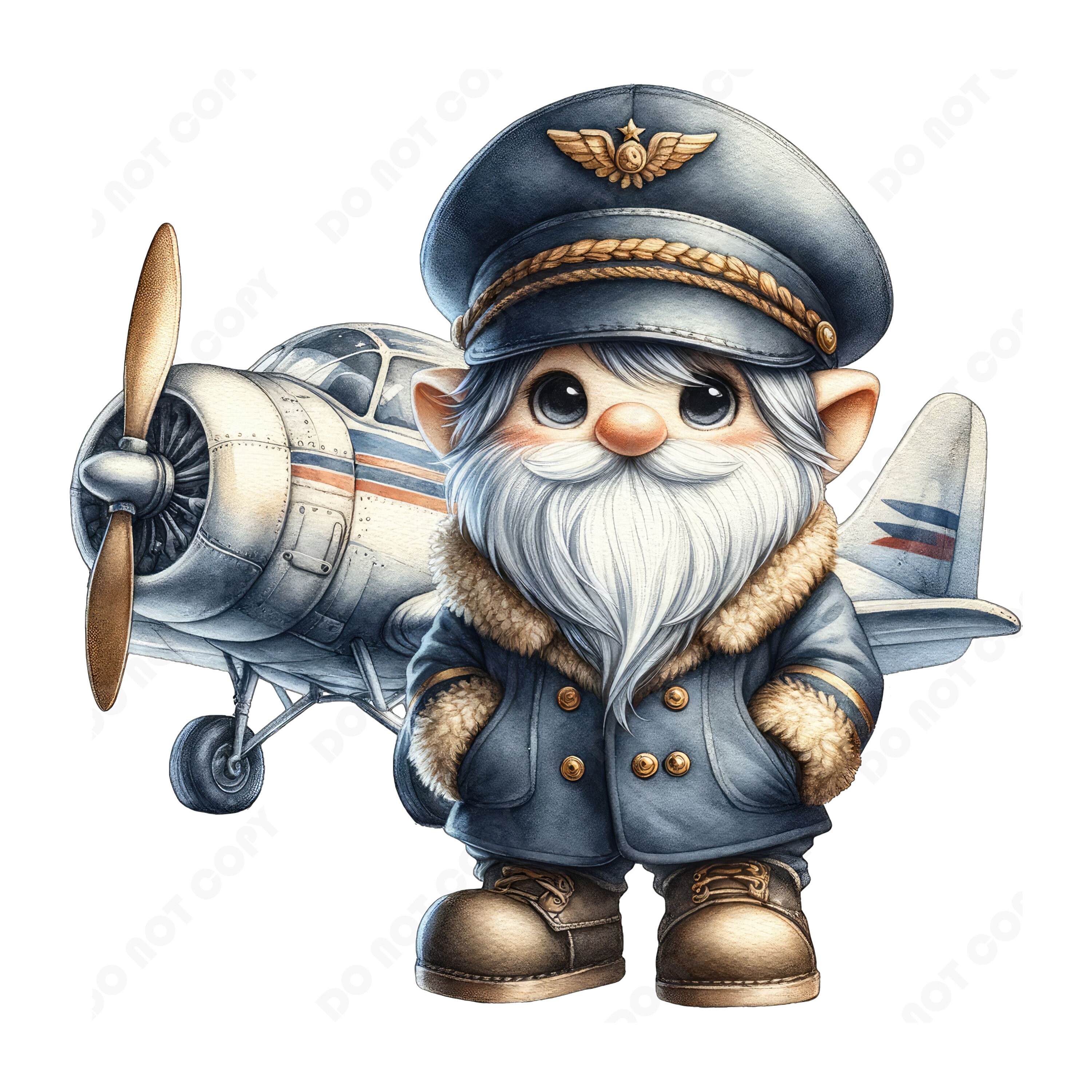 Pilot Gnome,aviator Clipart,airplane Jet, Loverly Gnome,gnome Gifte ...