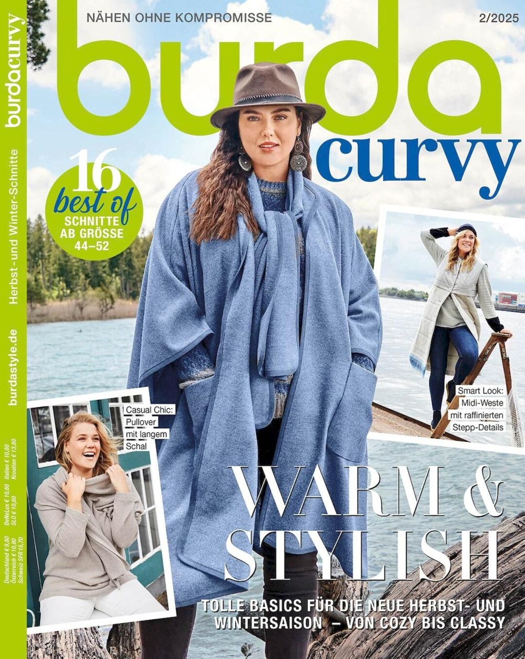 Burda Curvy Magazine Germany 2025-02 - PRINTED - in Stock, Ready to ...