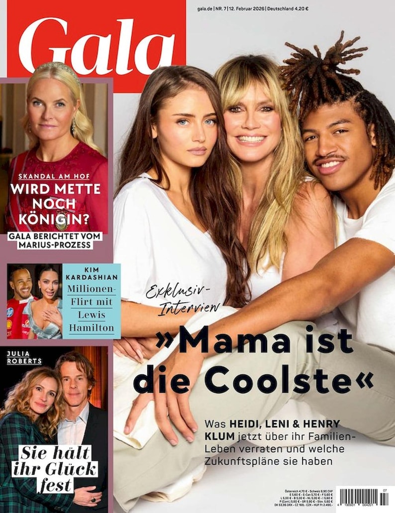Gala Magazine Germany 2026-07 Heidi Klum Lena Henry - PRINTED - in ...