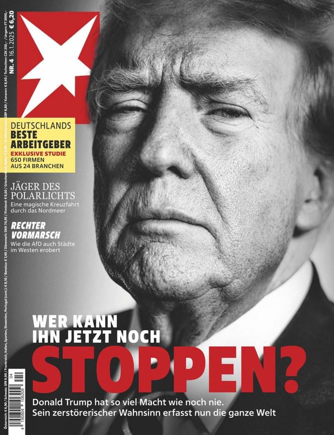 Stern Magazine Germany 2025-04 Donald Trump - Etsy