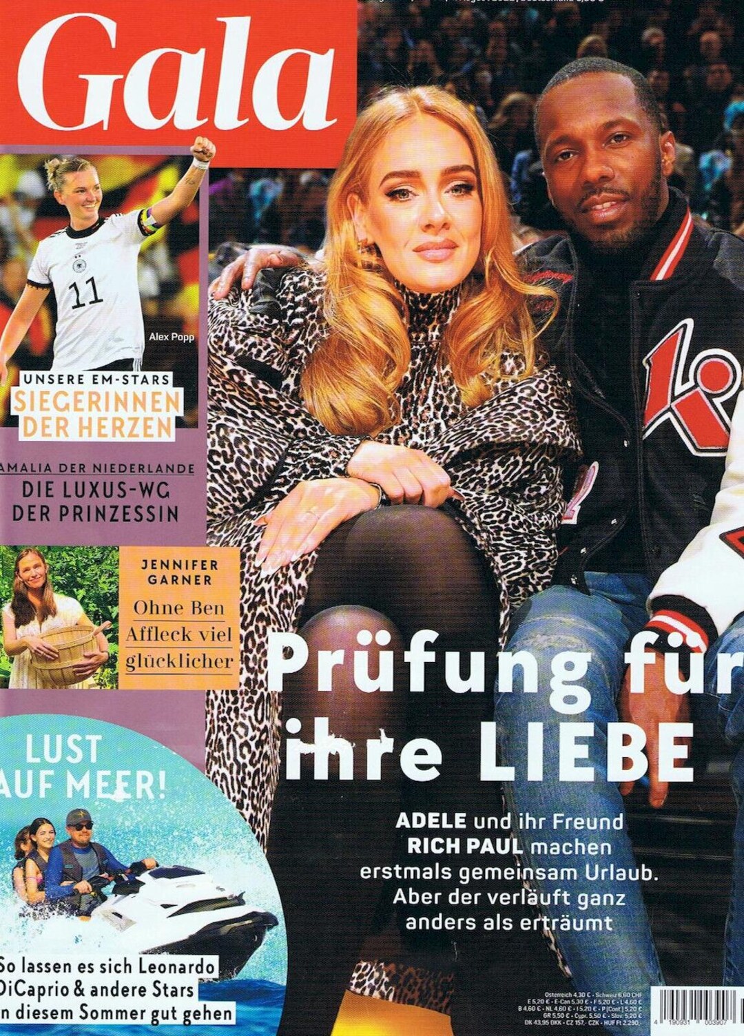 Gala Magazine Germany 2022-32 Adele Rich Paul Jennifer Garner - Etsy