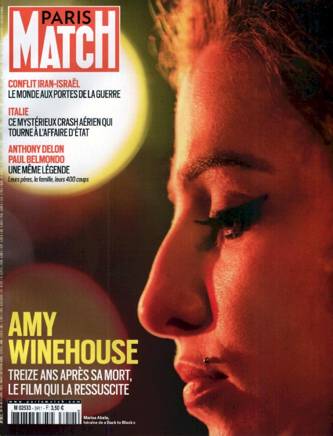 Paris Match Magazine France 2024 #3911 Amy Winehouse Marisa Gabrielle ...