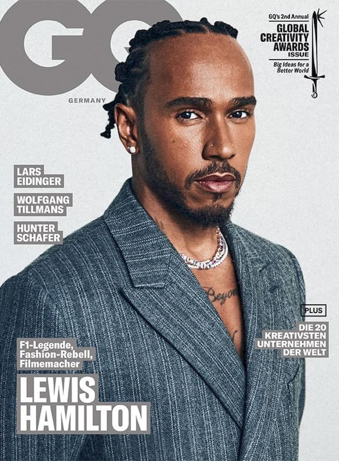 GQ Magazine Germany 2024-02 Lewis Hamilton - Etsy