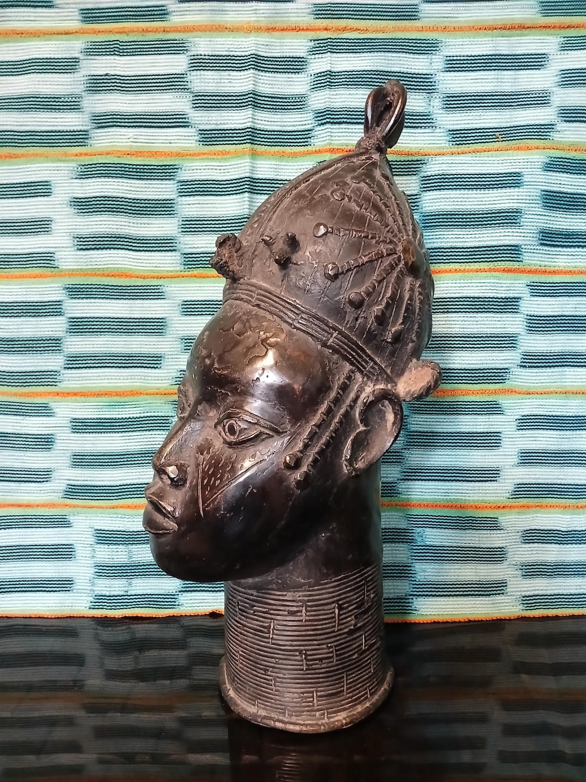 Bronze Ife Head Sculpture From Nigeria - Etsy