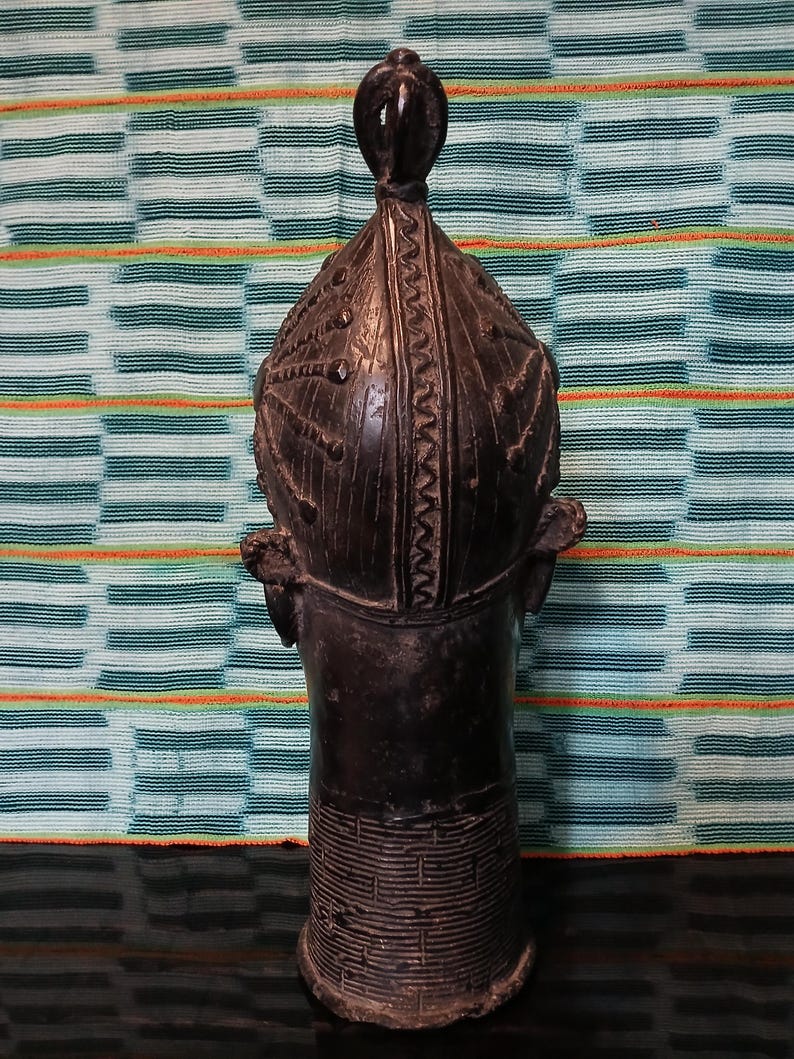 Bronze Ife Head Sculpture From Nigeria - Etsy