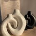 Set of Two Concrete Vases, Matching Vases, Vases Holding Together ...