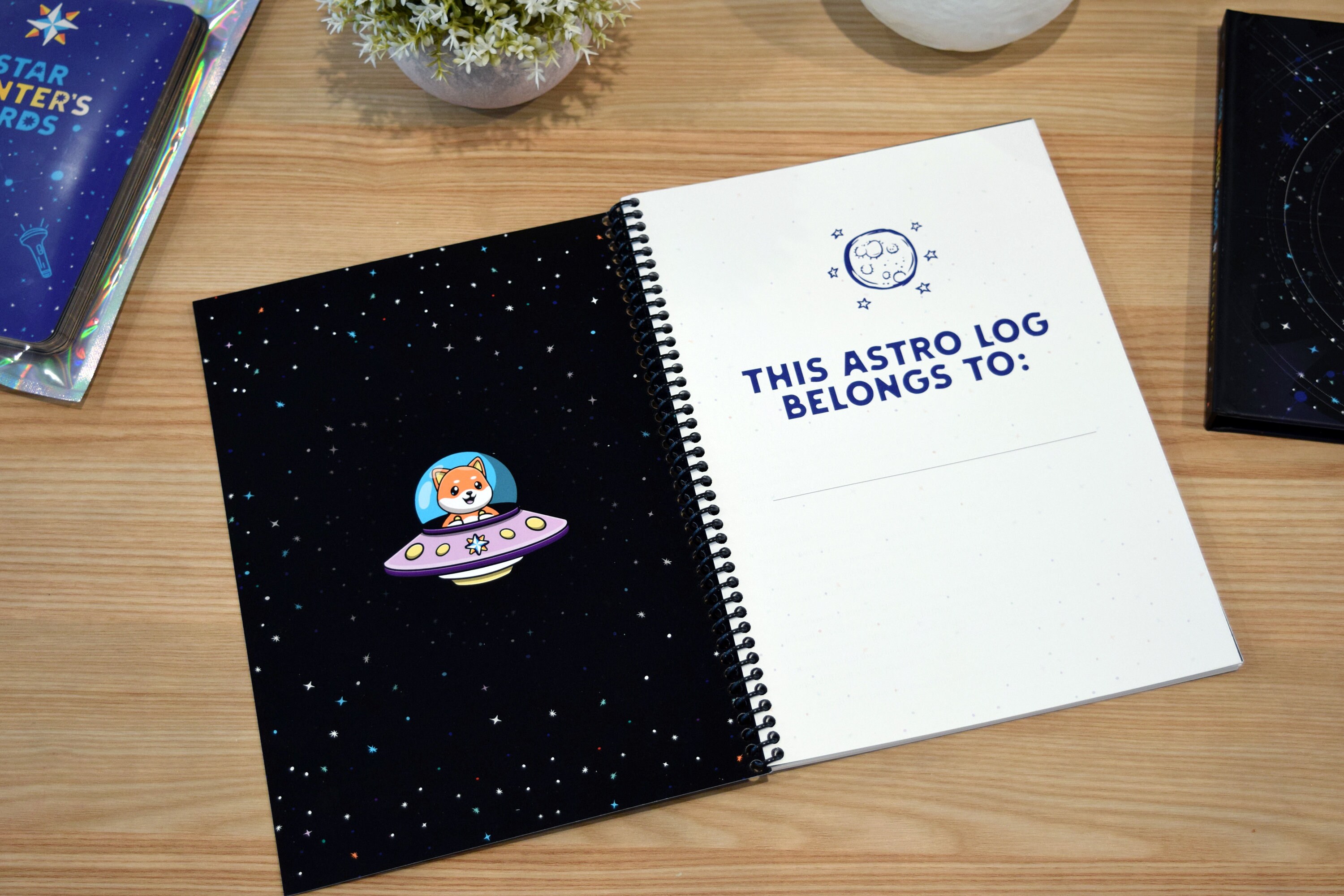 Star Hunter's Astro Log: Night Sky Observation Journal for Kids ...