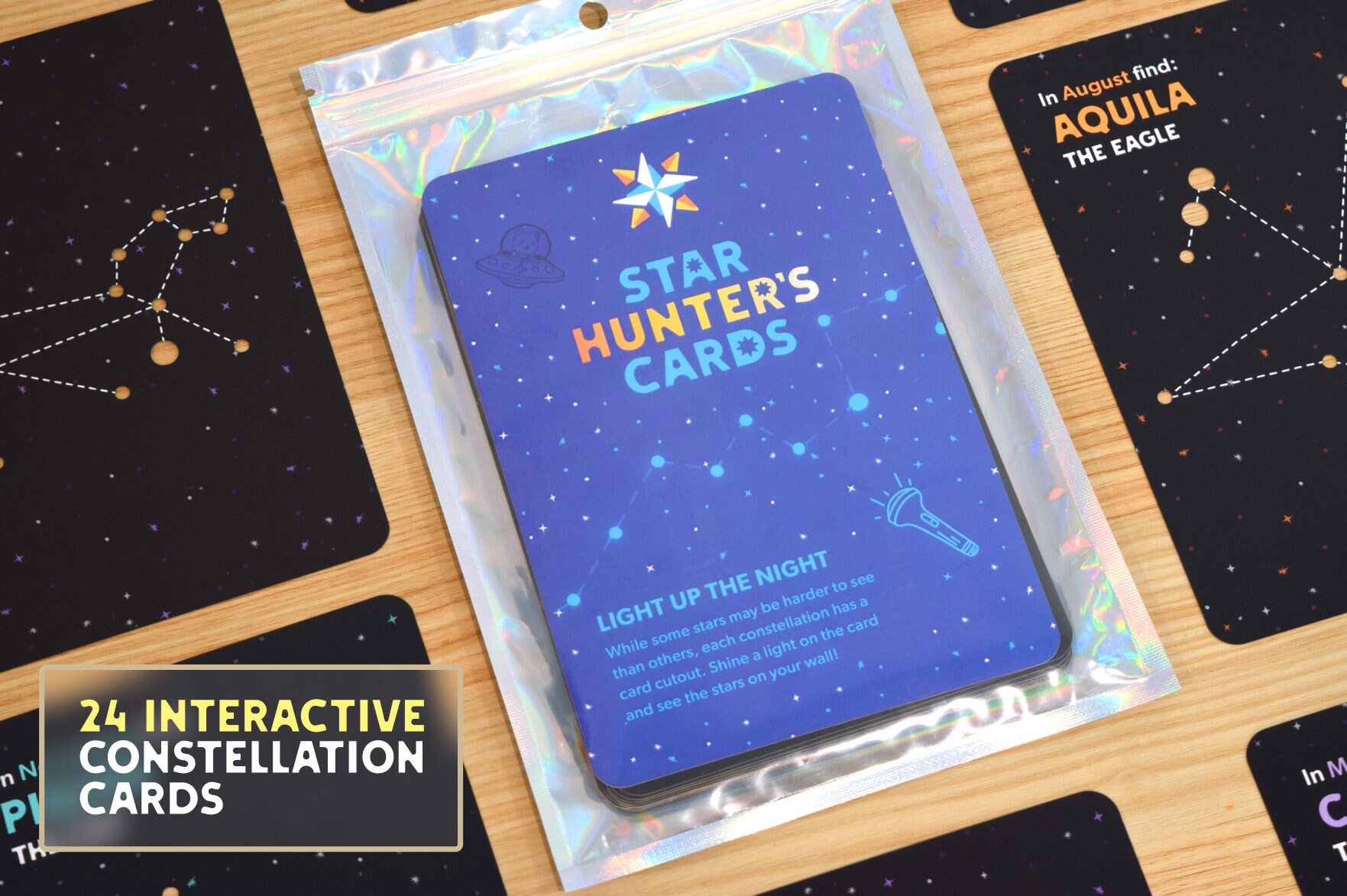 Montessori Constellation Exploration Kit for Stargazing: Star Map Book ...