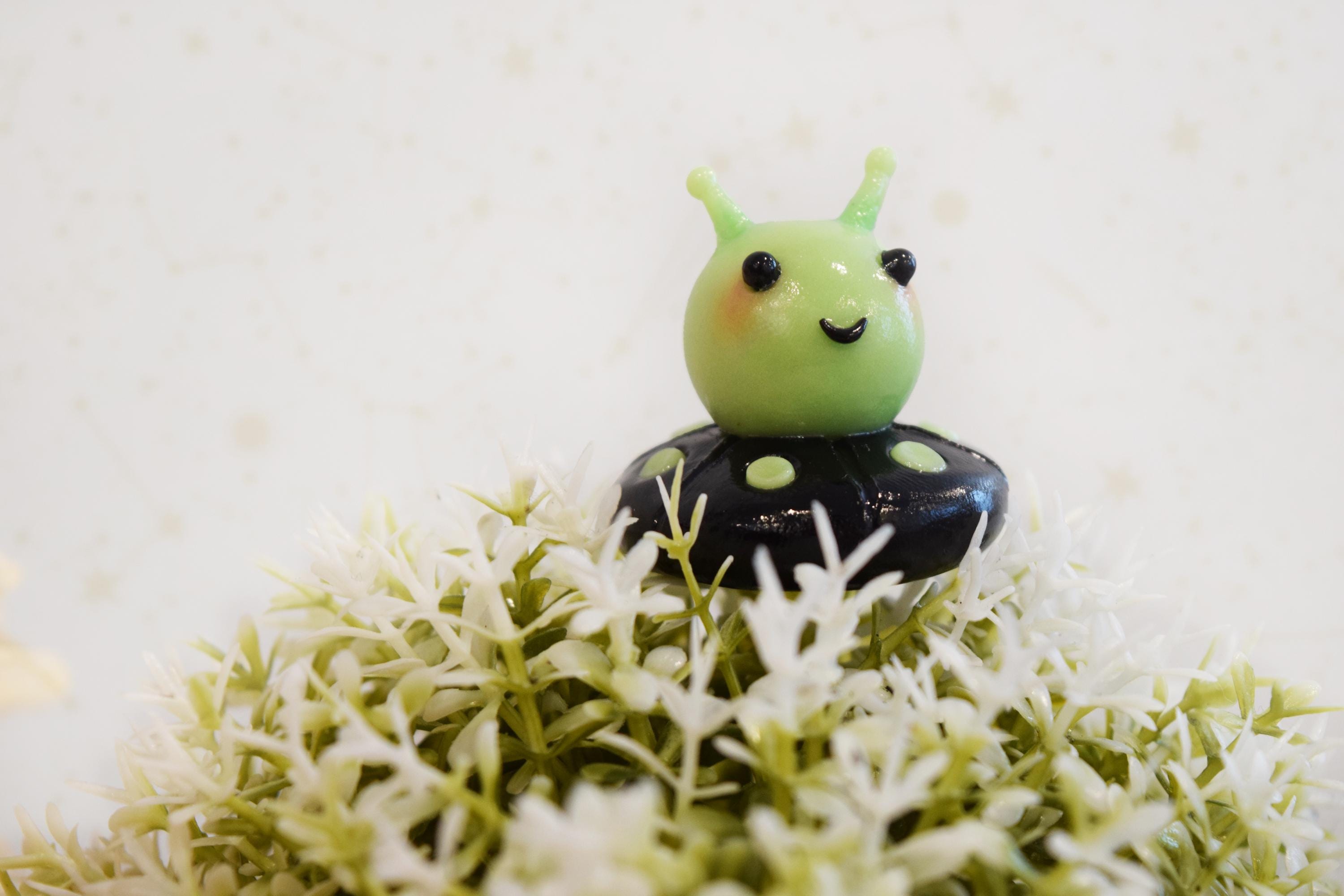 Adopt a Crash Landing Alien Desk Pet, Magic Glow in the Dark Handmade ...