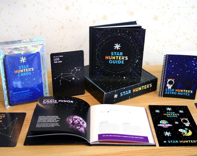 Montessori Constellation Exploration Kit for Stargazing: Star Map Book ...