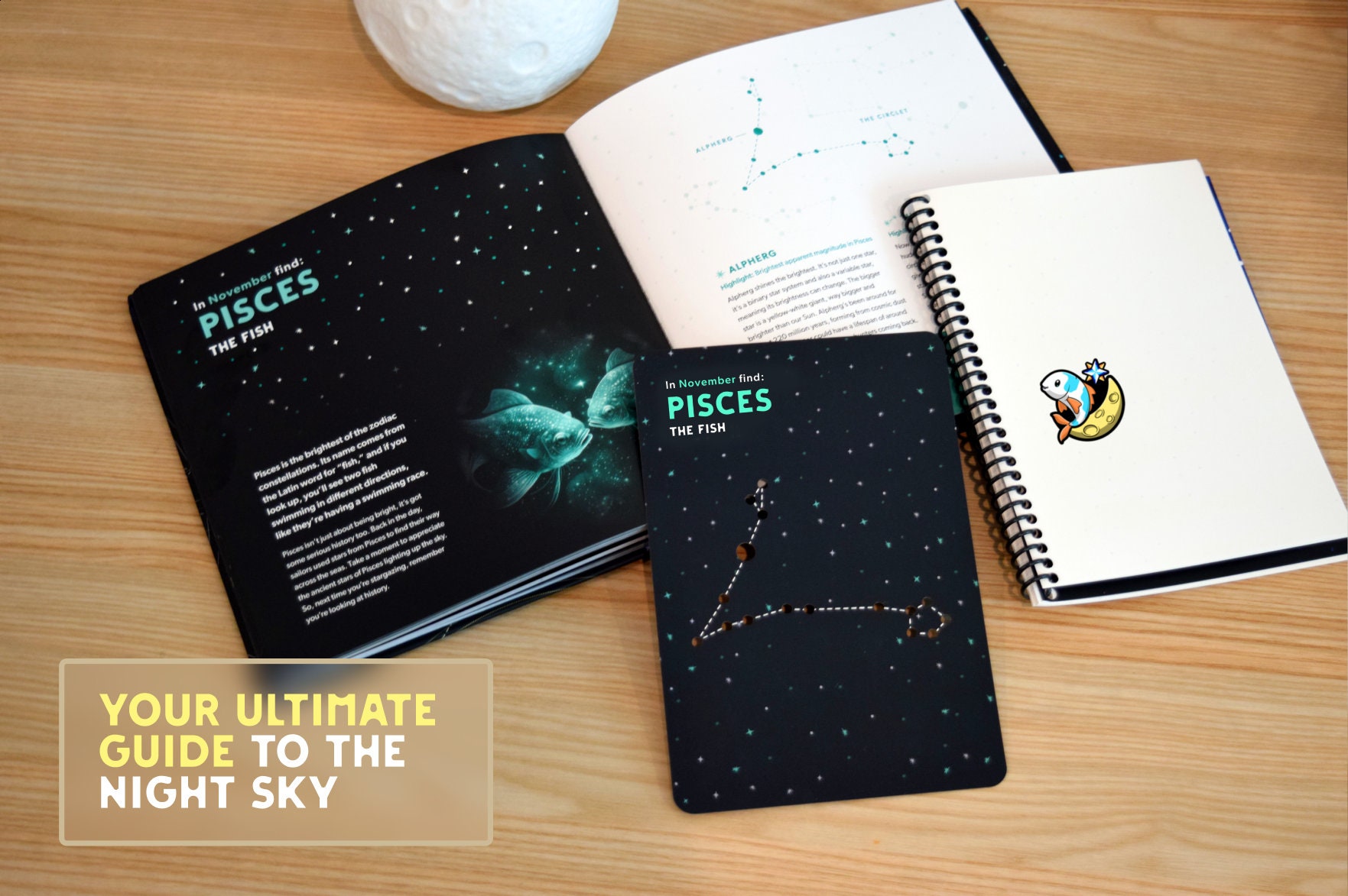 Montessori Constellation Exploration Kit for Stargazing: Star Map Book ...