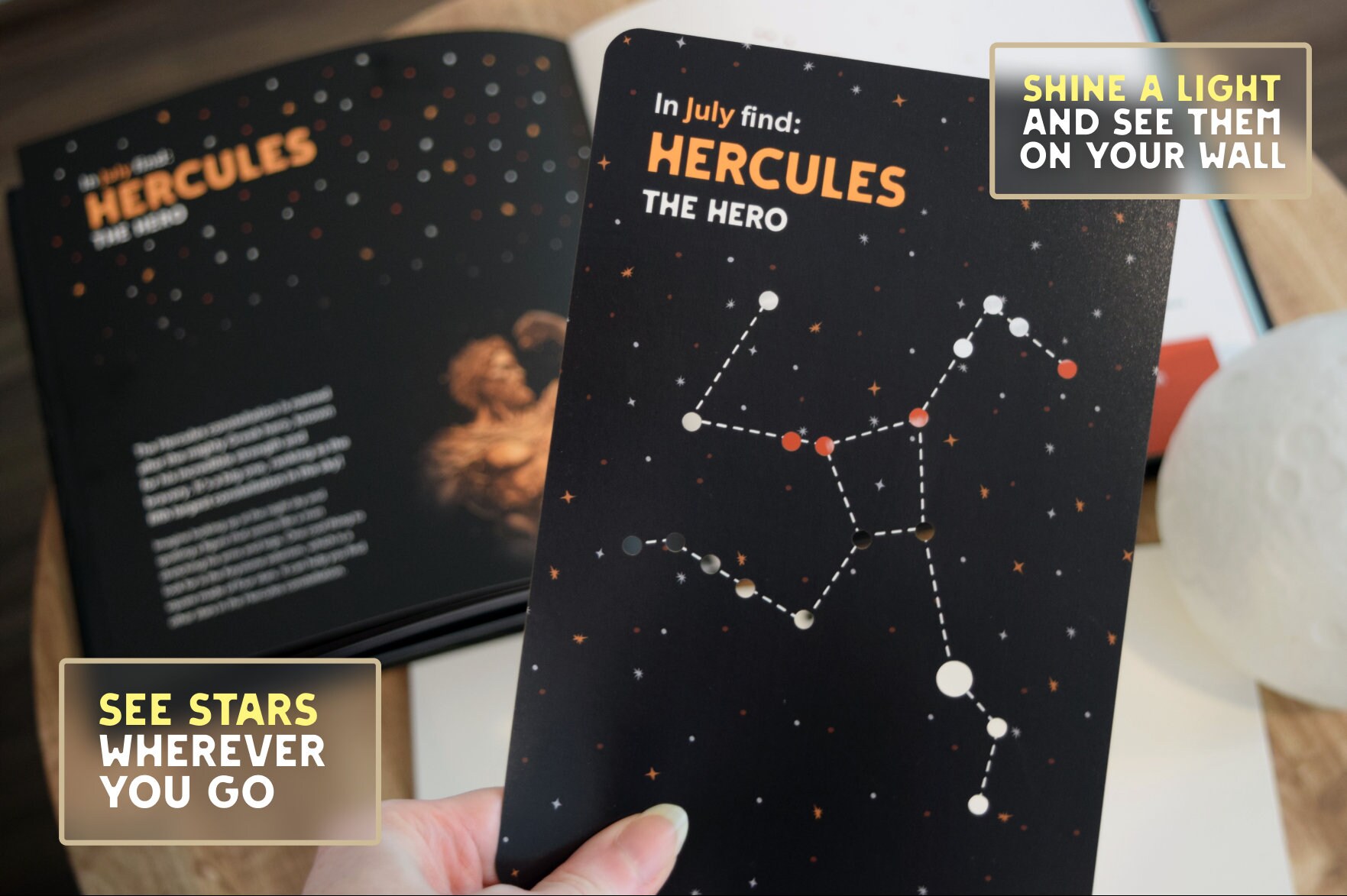 Montessori Constellation Exploration Kit for Stargazing: Star Map Book ...