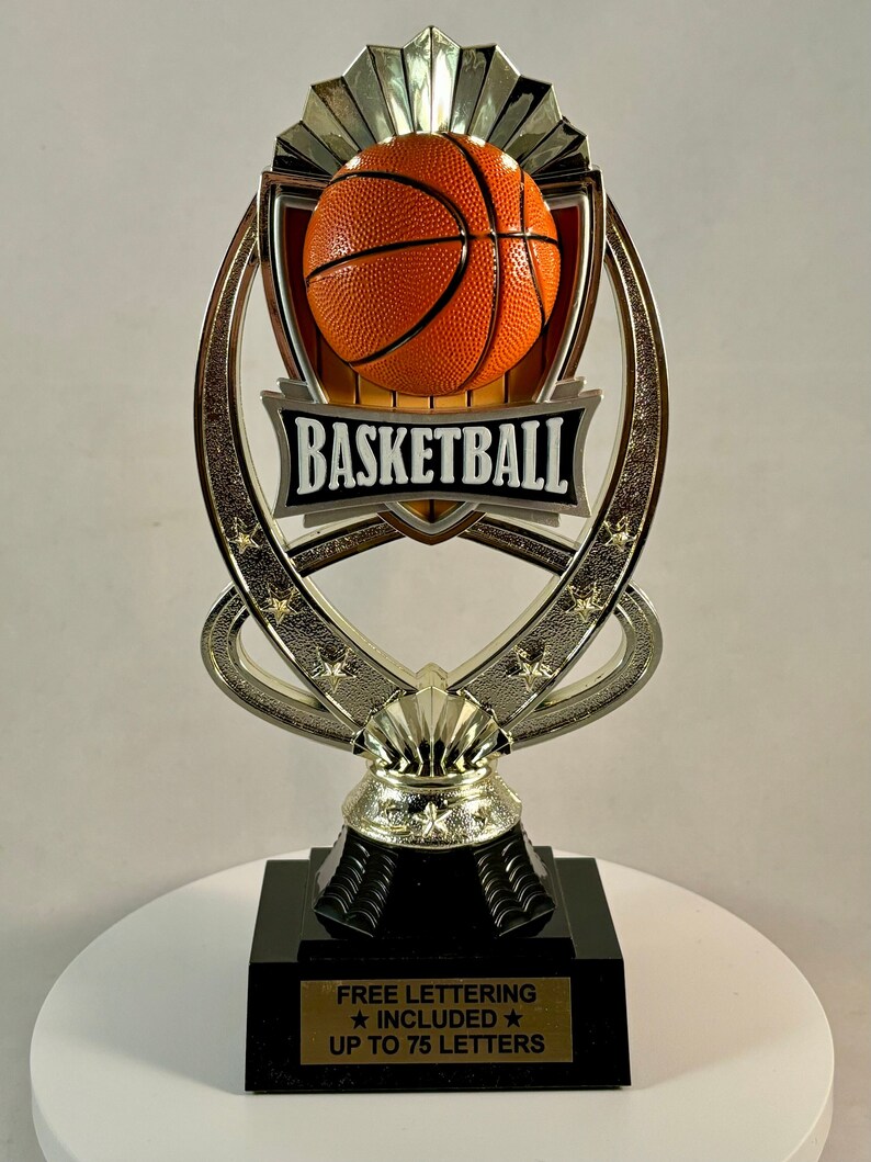 Basketball Trophy - Etsy