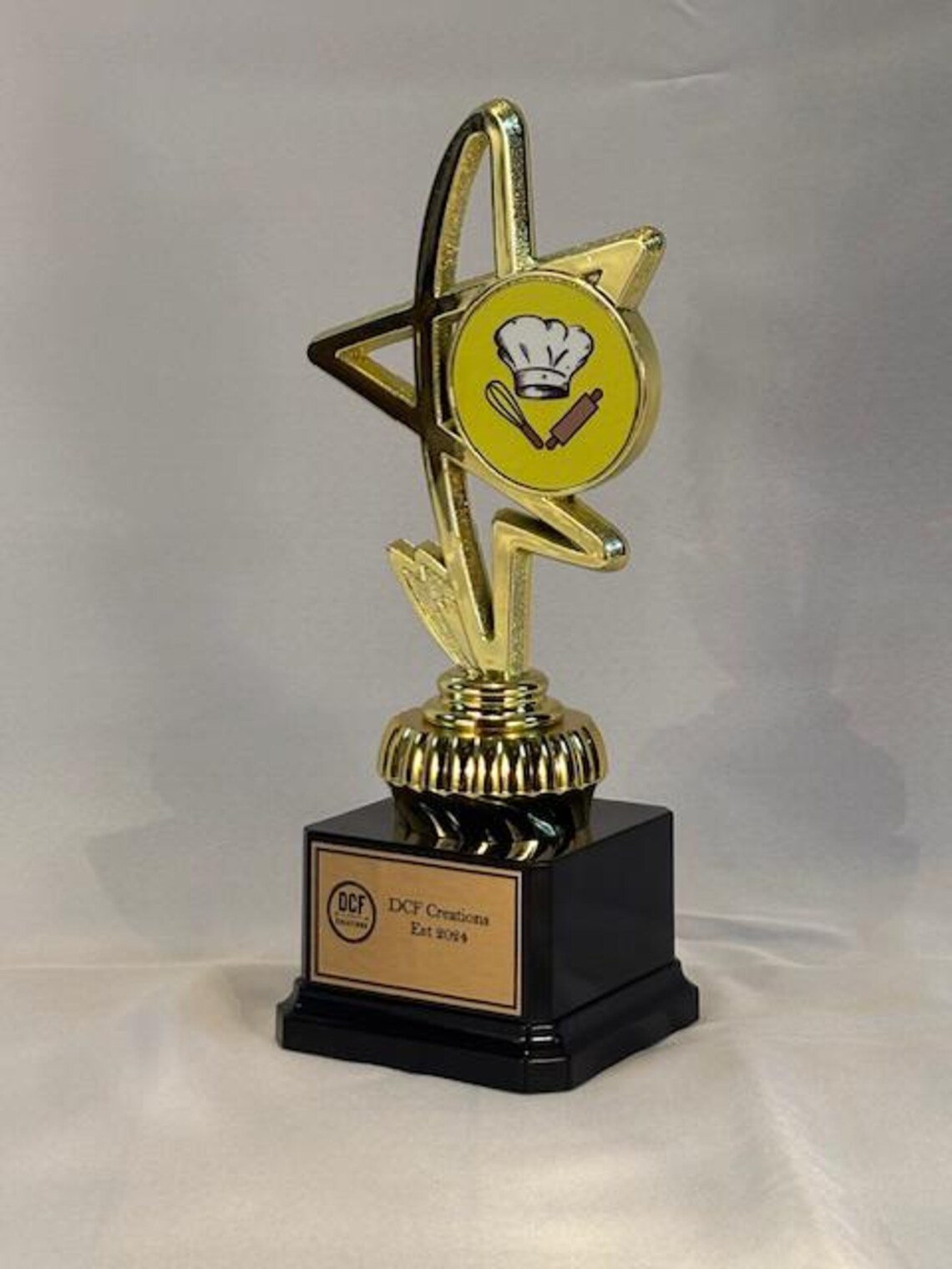 Personalized Cooking Star Trophy: Culinary Competition Award - Etsy