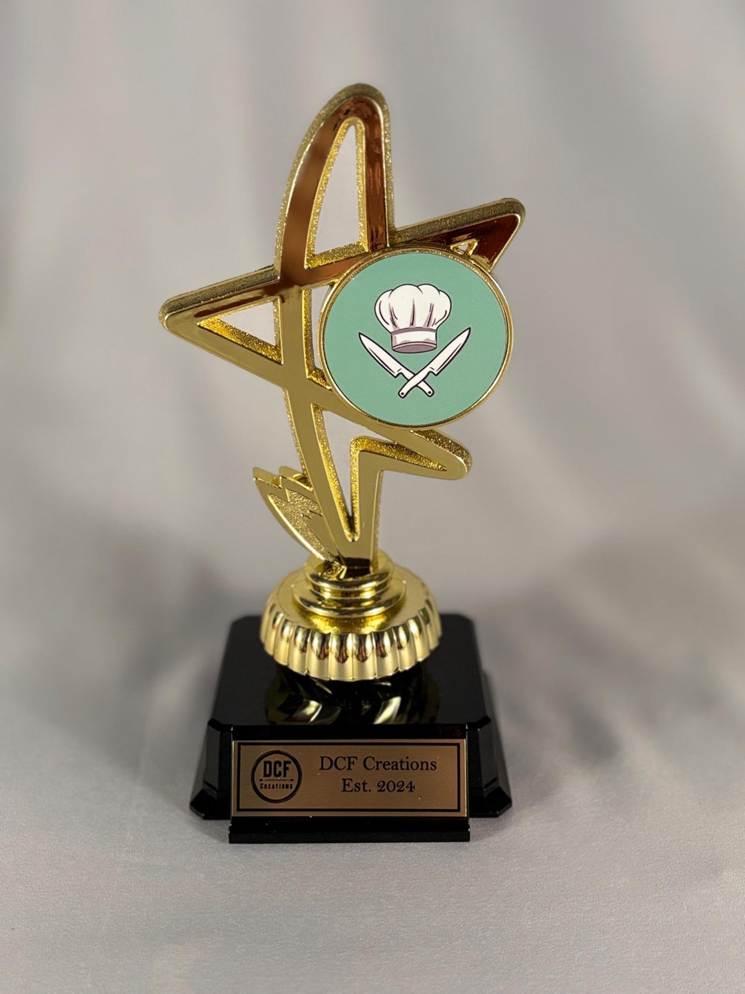 Cooking Trophy That Can Be Used for Any Holiday or Challenge to Mark ...