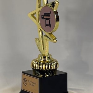 Personalized Cooking Star Trophy: Culinary Competition Award - Etsy