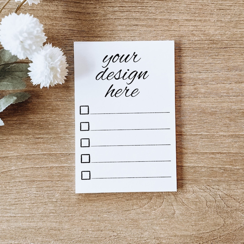 Custom Notepad A6 - Etsy