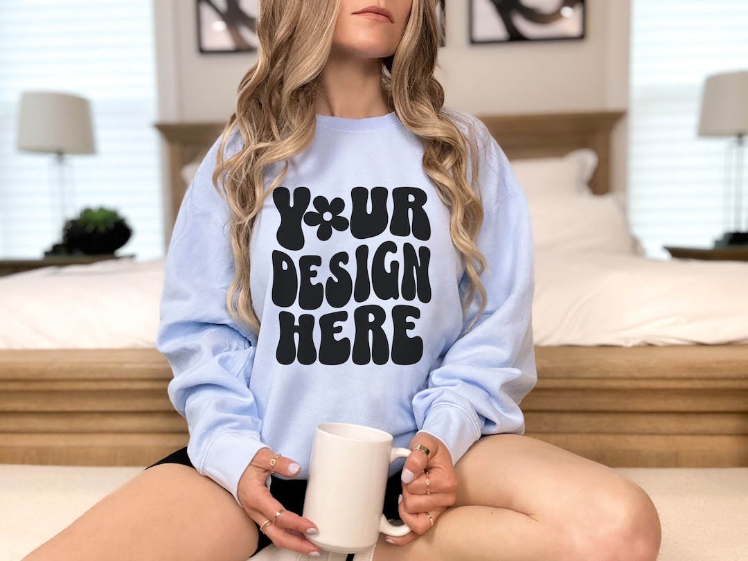 Hydrangea Comfort Colors Mockup Comfort Colors 1466 Hydrangea ...