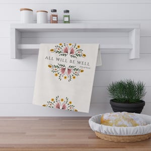 Stylish Christian Inspired Kitchen Towel for Cook Chef Gift Foodie Gift ...