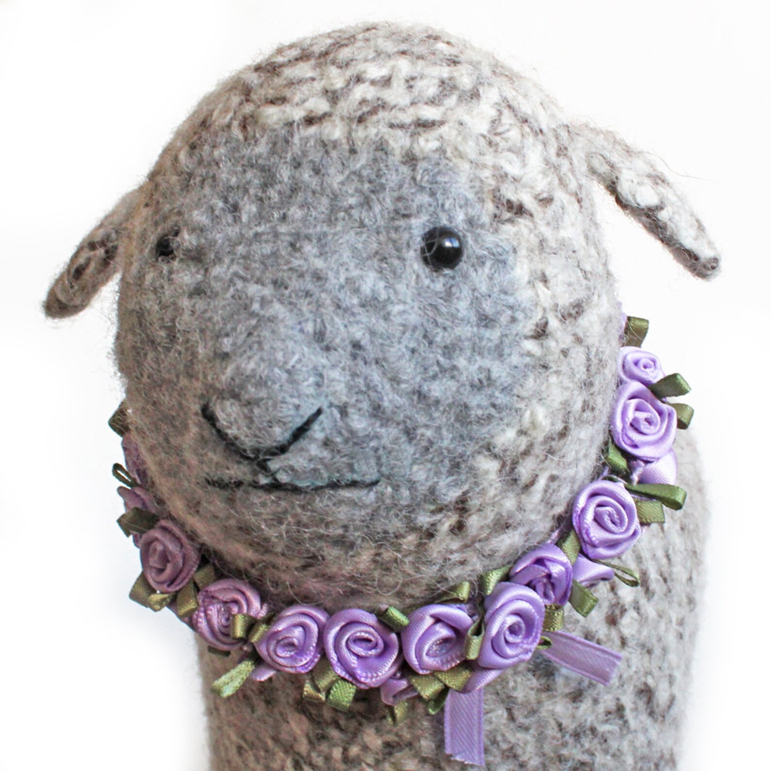 Handmade Stuffed Lamb - Etsy