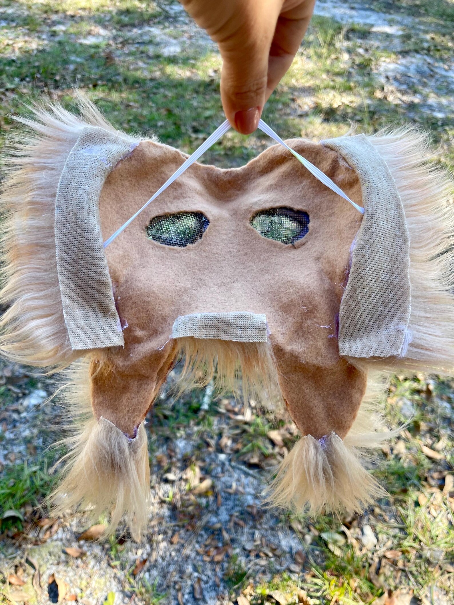 Rare CAT Therian Mask . Fluffy and Furry Masks Hand Painted. Unique ...
